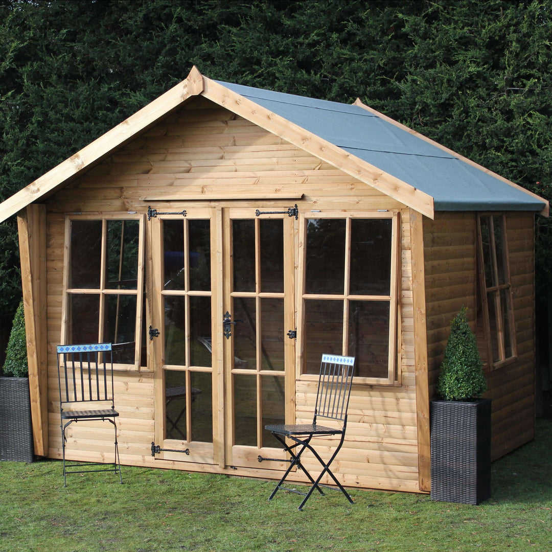 Luxury Timber Summer Houses UK Made | Midlands Summer Houses