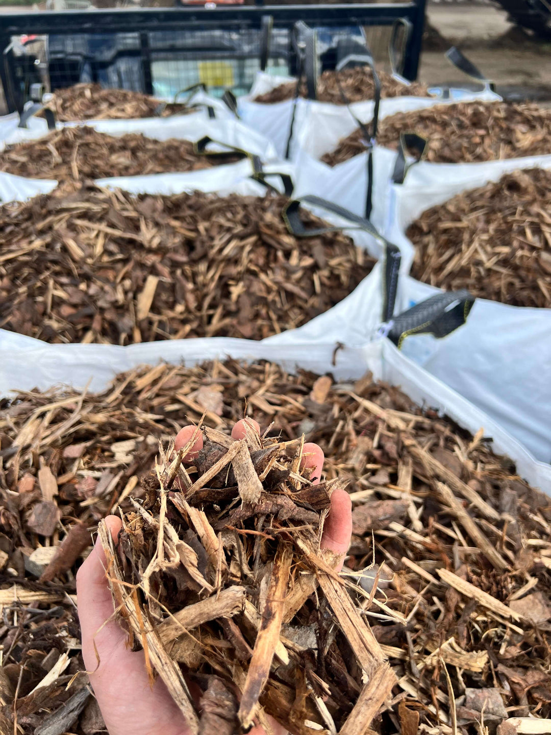 Landscaping Garden Bark Mulch - Bulk Bag Nationwide Delivery or Loose