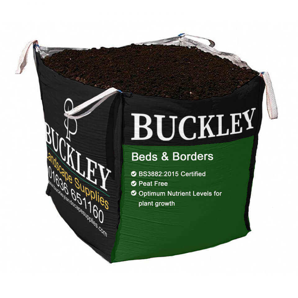 Top Soil - Beds & Borders | Bulk Bag or Loose | Fast Delivery